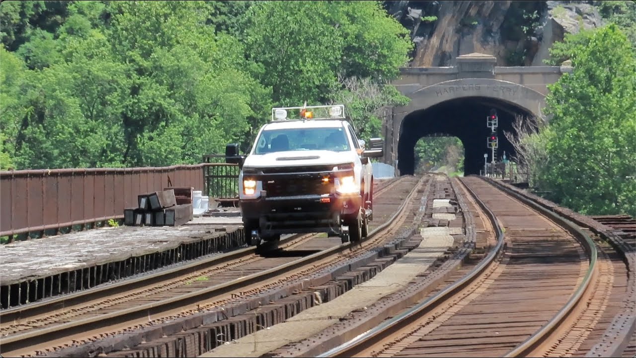 CSX High Rail Truck from Harpers Ferry, West Virginia June 27, 2021 ...
