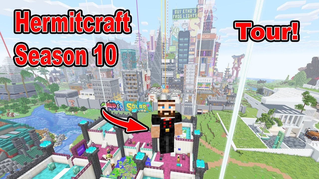 I Joined Hermitcraft Season 10 World Download | Hermitcraft Season 10 ...