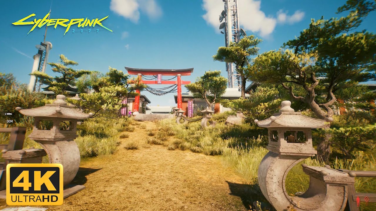 Cyberpunk 2077 - Beautiful Shrine | PC MAX SETTINGS 4K Graphics Ray ...