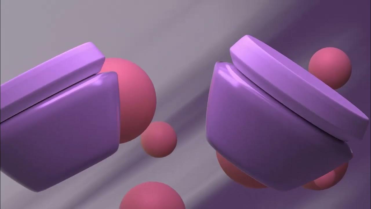 Рекламный 3d ролик для косметического крема - YouTube
