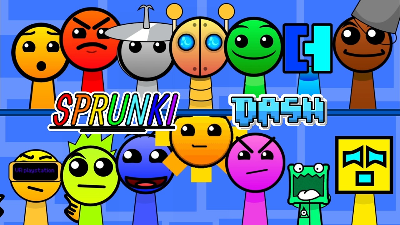 Sprunki: Fire in the Hole // Sprunki Dash // Geometry Dash Incredibox ...