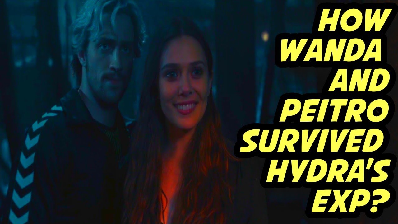 Why only Wanda And Quicksilver Survived Hydra's Experiment ? | Captain ...