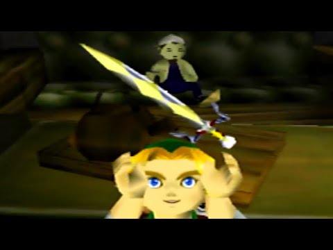 Zelda Majora's Mask - Part 17 - The Gilded Sword - YouTube