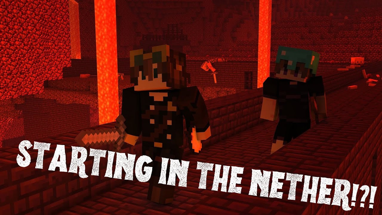 Trapped in the Nether... Will We Survive? - YouTube