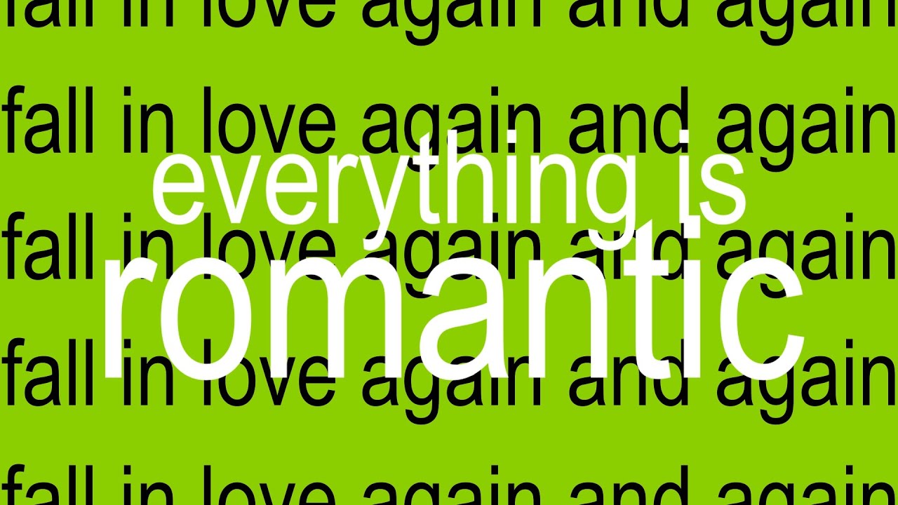 charli xcx - everything is romantic ft caroline polachek lyric video - YouTube