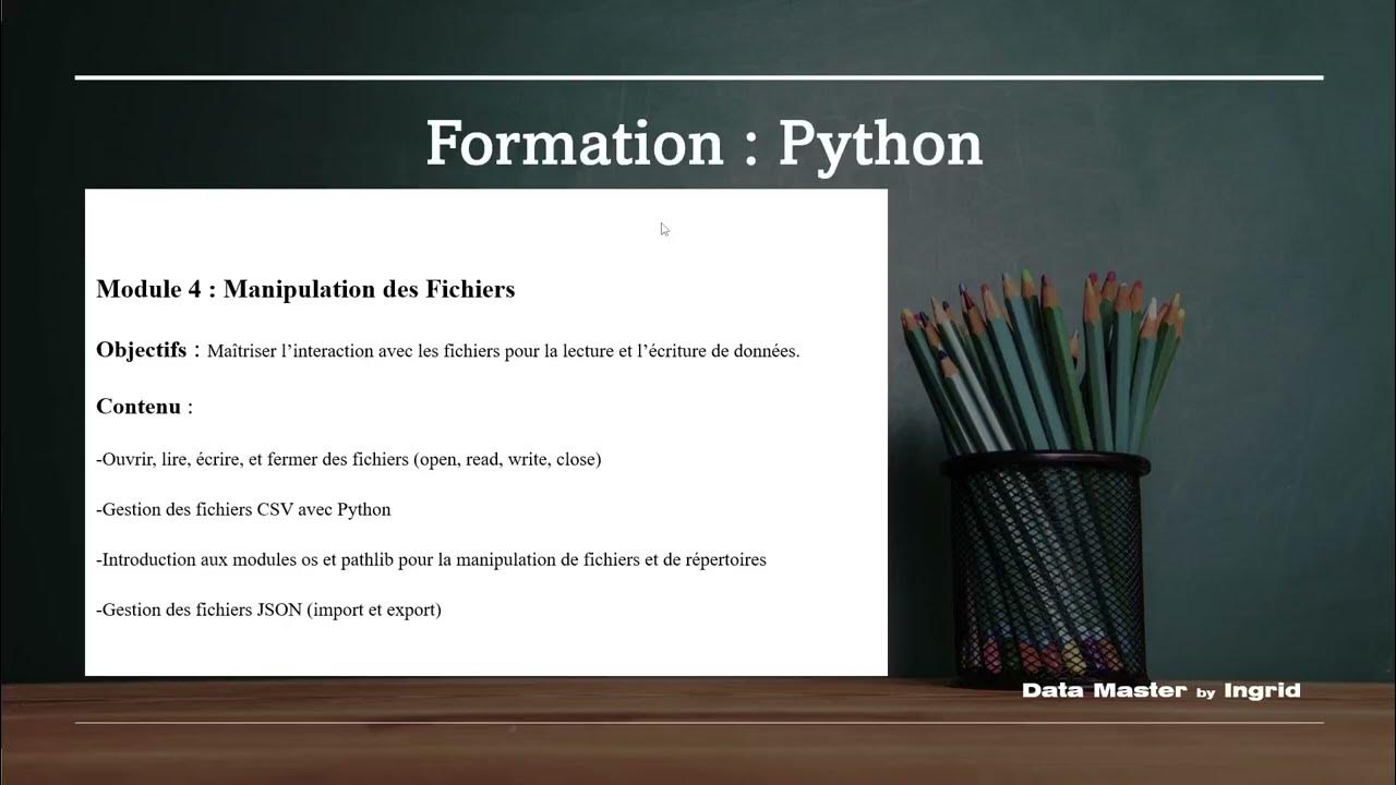 13- Suite : Manipulation des Fichiers Texte en Python : Lecture, Écriture et Plus ! 🚀 - YouTube