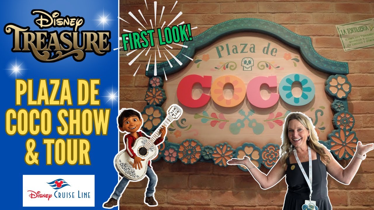 PLAZA de COCO | Disney Cruise Line TREASURE | Restaurant Tour ...