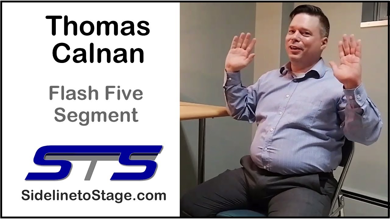 Comedian Thomas Calnan - Flash Five - YouTube