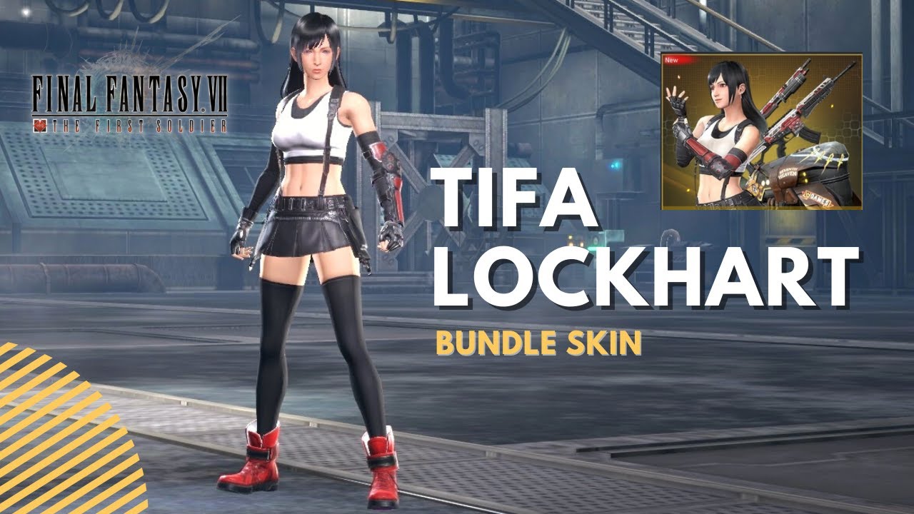 FINAL FANTASY VII : THE FIRST SOLDIER - TIFA LOCKHART BUNDLE SKIN | Fun ...