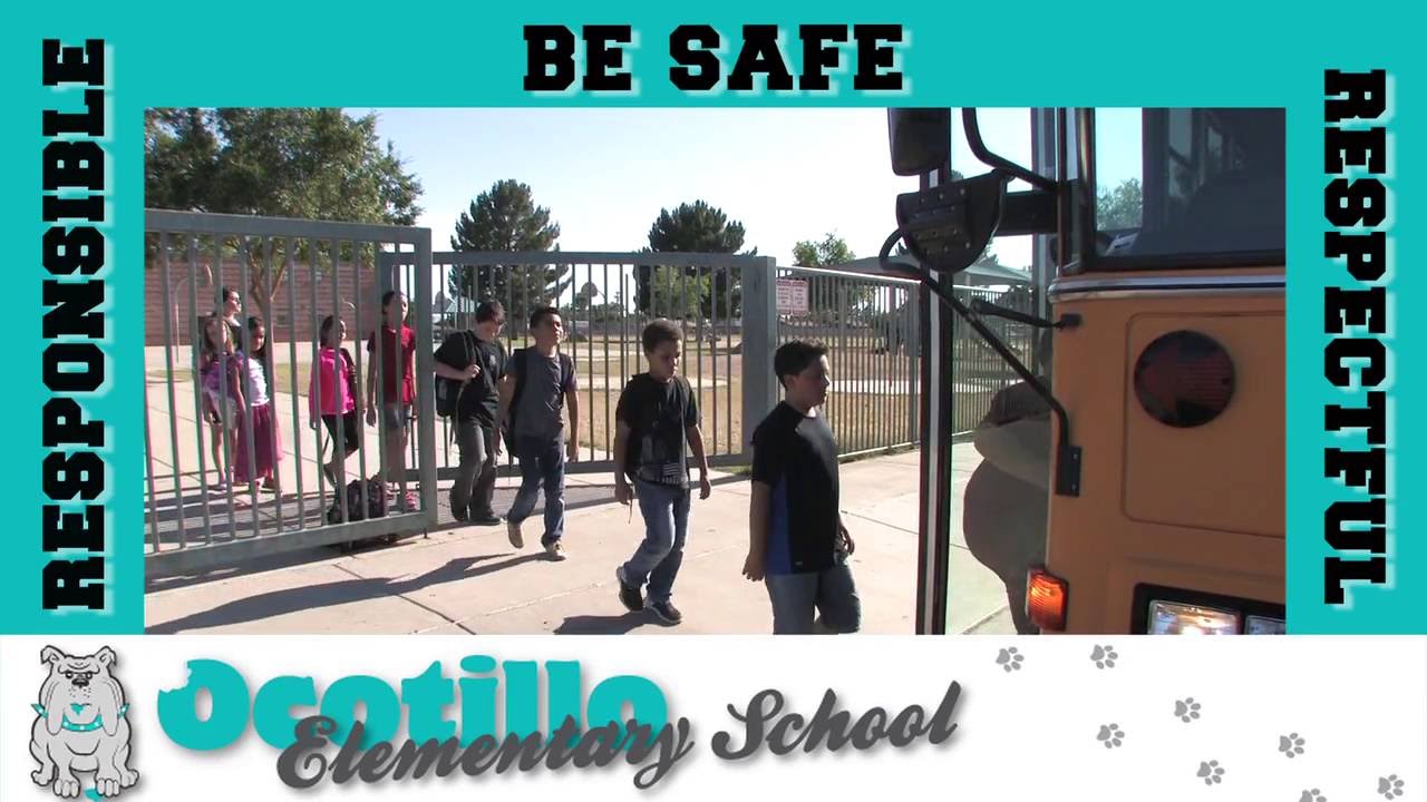 Ocotillo Elementary PBIS Bus - YouTube