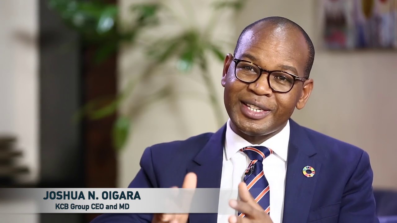 KCB Group CEO Joshua Oigara on Global Banking Principles - YouTube