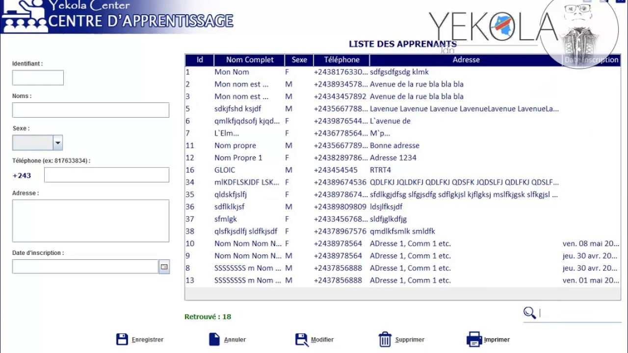 Java - Recherche automatique grace a l'evenement KeyEvent : KeyRelease ...