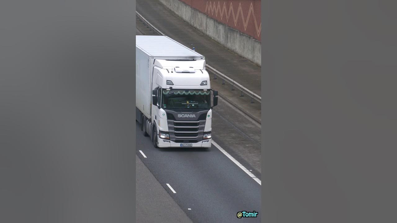 SCANIA R450 #truckspotting #tomir - YouTube