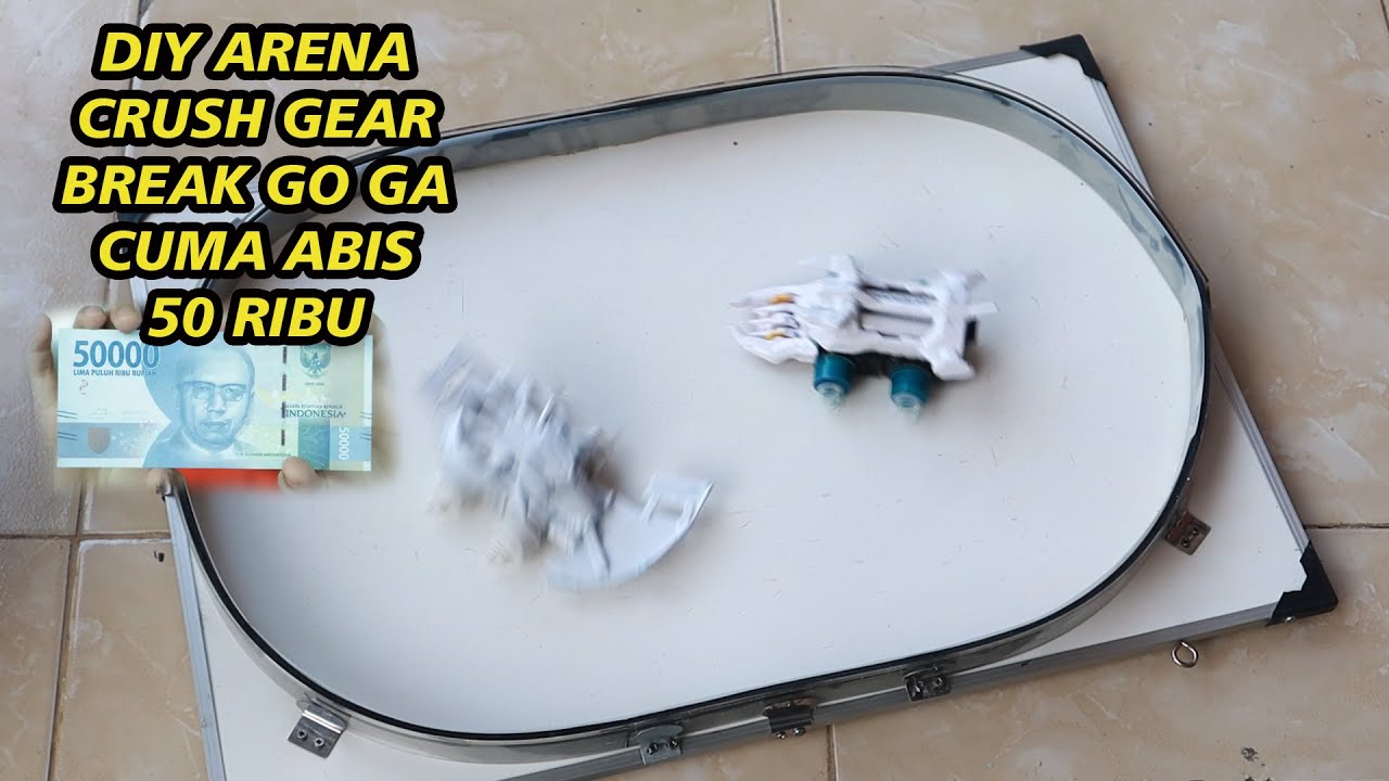 DIY ARENA CRUSH GEAR BREAK GO GA murah | Rekomendasi bahan dan Cara ...
