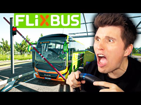 Stress an der GRENZE ✪ (Flixbus) Fernbus Simulator
