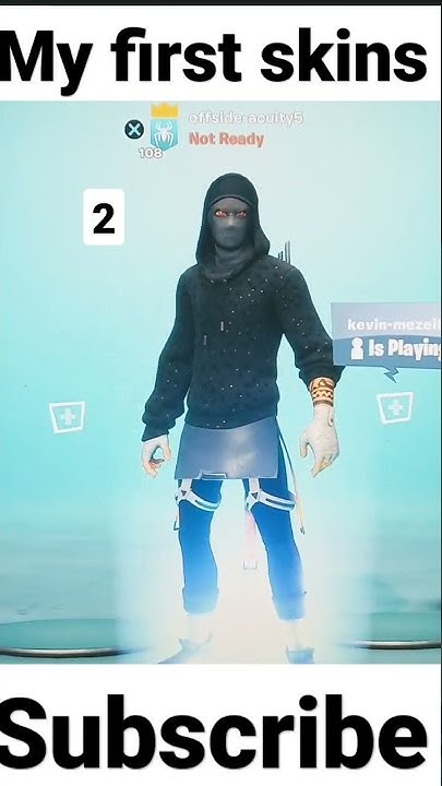 my first skins #ad #fornite - YouTube