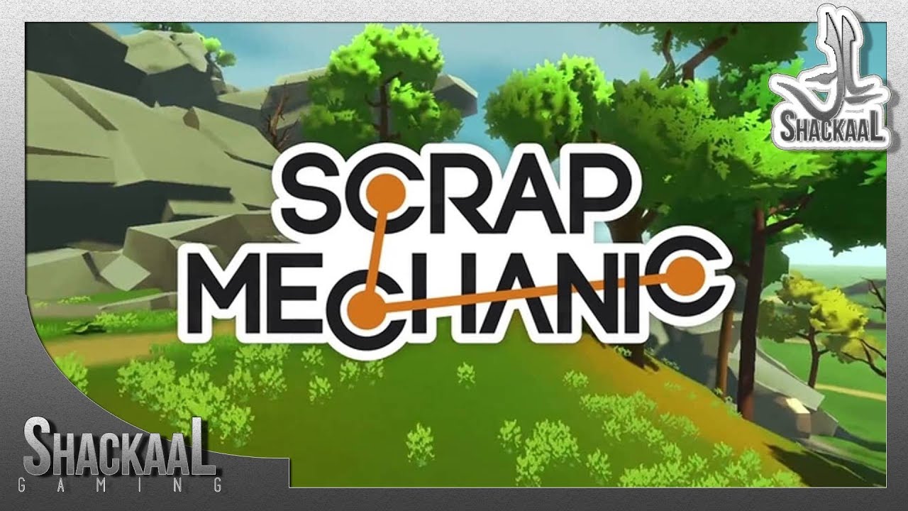 SCRAP MECHANIC - TRAILER - YouTube