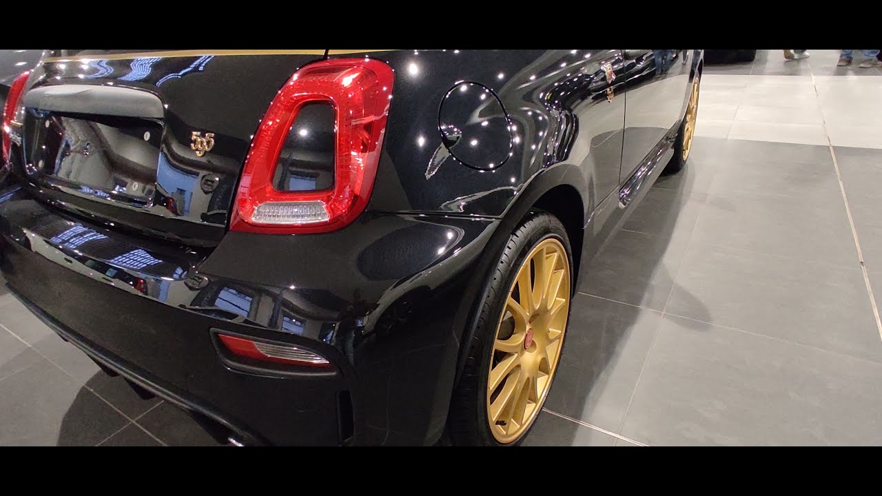 #autolive365 - Abarth 595 Scorpione Oro T-JET 16v - YouTube
