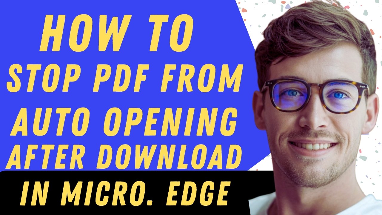 How To Stop Pdf From Automatically Opening After Download In Microsoft ...