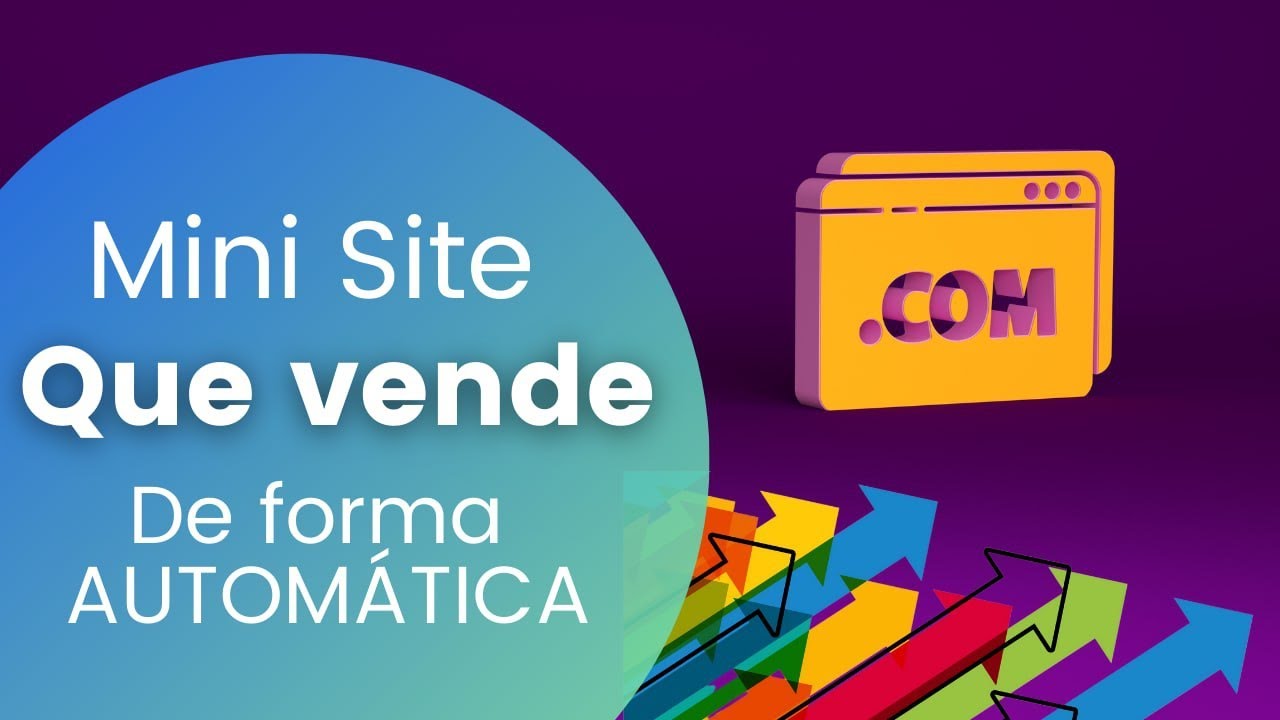 20 Como construir um mini Site Grátis e que vende sozinho - YouTube