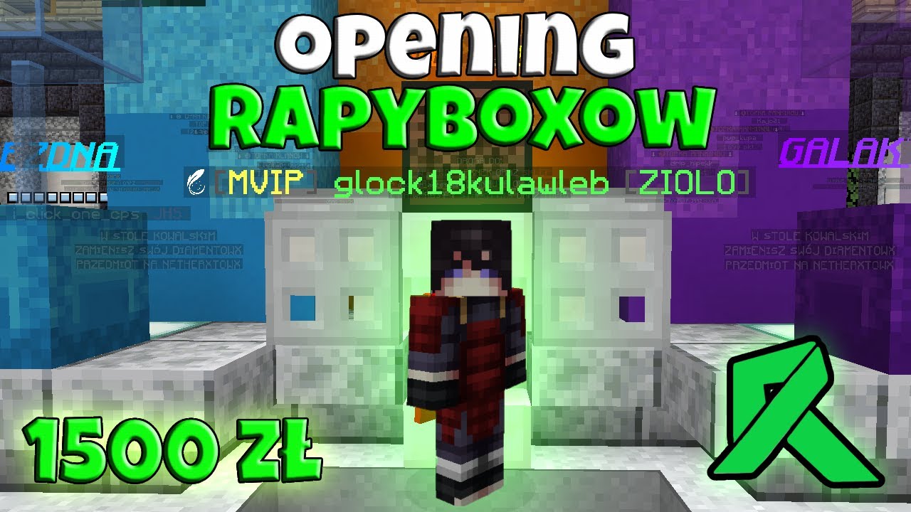 WIELKA AKTUALIZACJA BOXPVP na RAPY.PL + OPENING ZA 1500zł || LOSOWANIE ...
