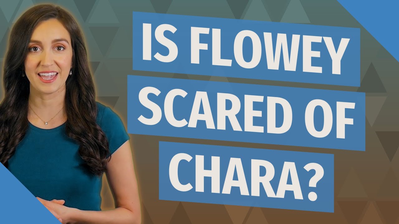 Is Flowey scared of Chara? - YouTube