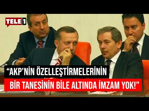 Abdüllatif Şener'den AKP'nin ilk dönemlerine ilişkin flaş detaylar