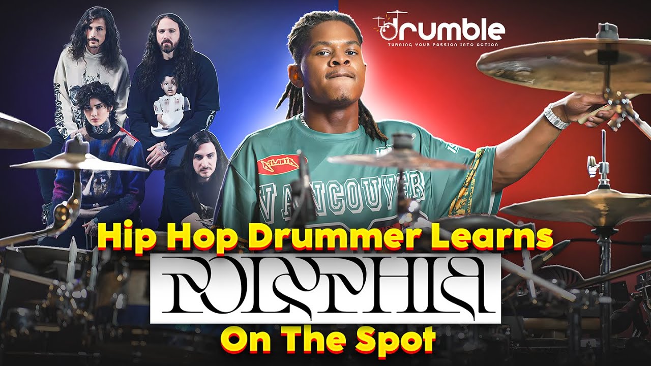 Hip Hop Drummer Learns POLYPHIA On The Spot - YouTube