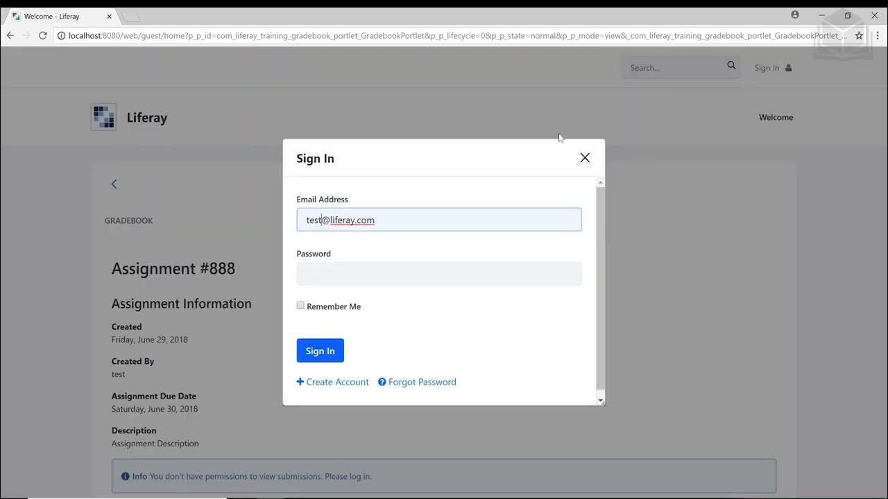 Liferay Configuration Framework Exercise 1 - YouTube