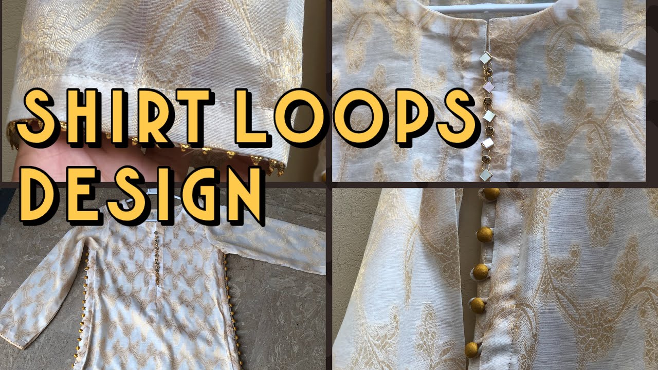 Shirt loops design - YouTube