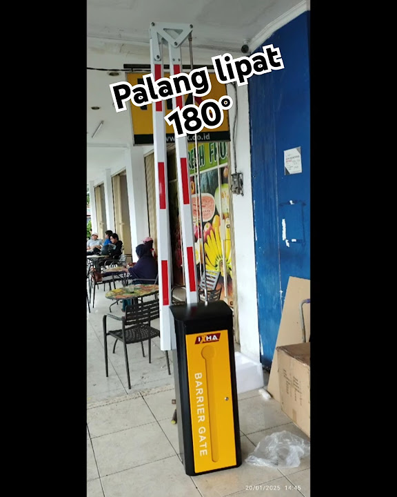 Portal Barrier Gate Ixha P1800 Palang Lipat 180 Derajat - Youtube