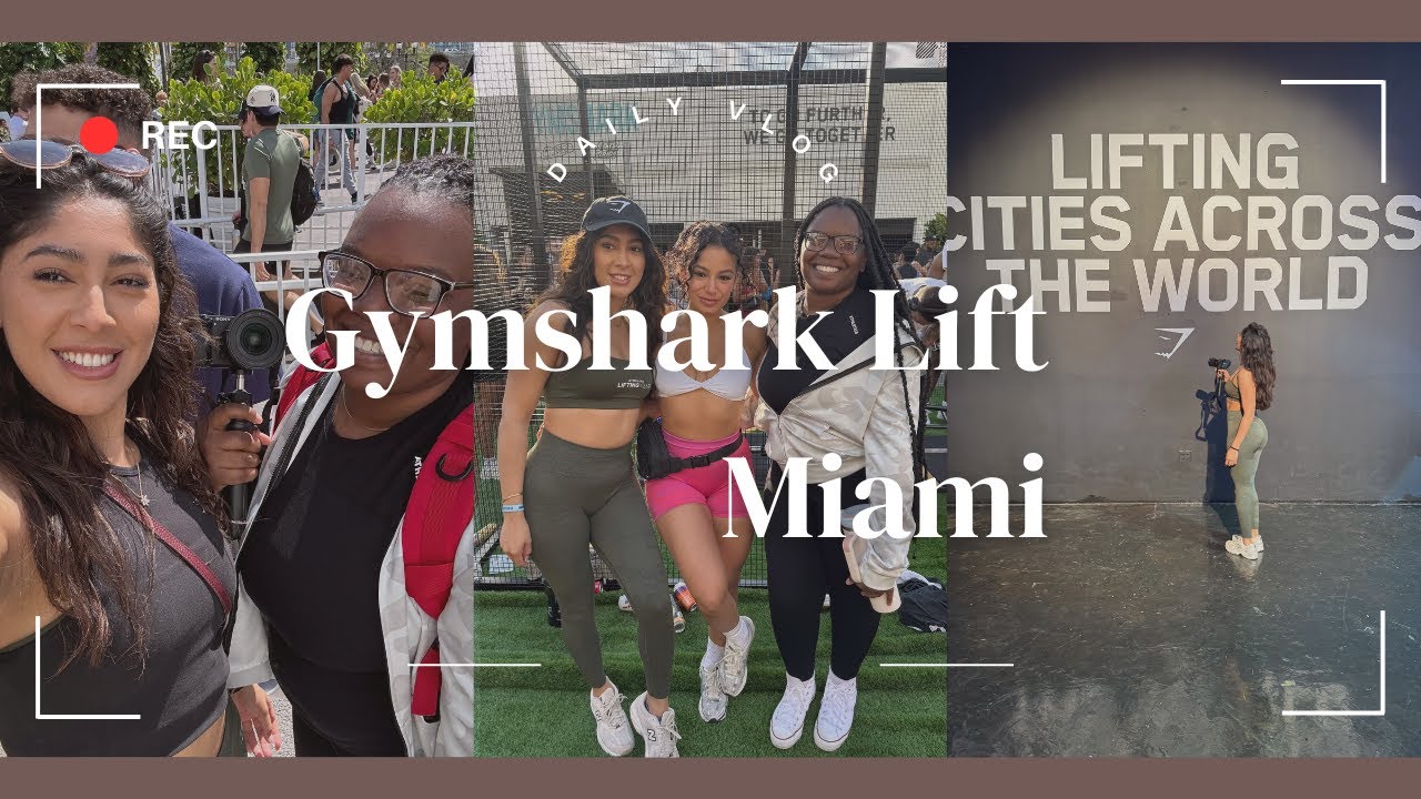 WE SAW CBUM | GYMSHARK LIFT MIAMI 2024 - YouTube