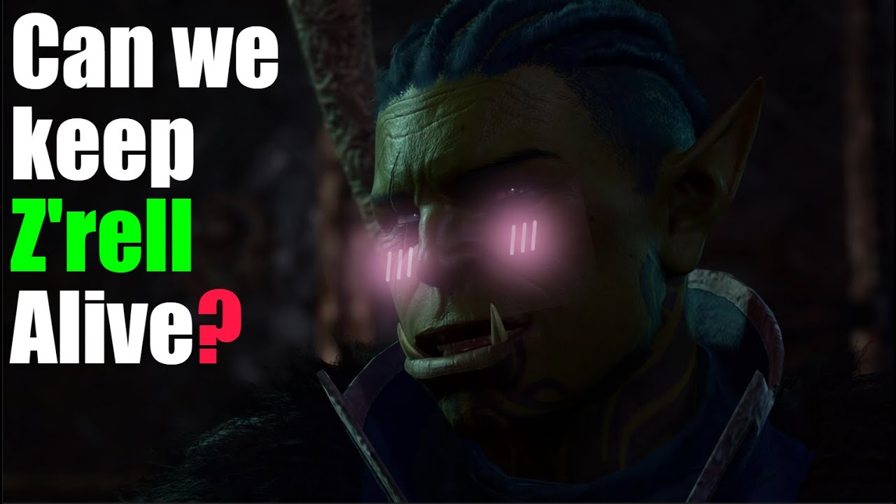 Baldurs Gate 3 - Can we save Z'rell? - YouTube
