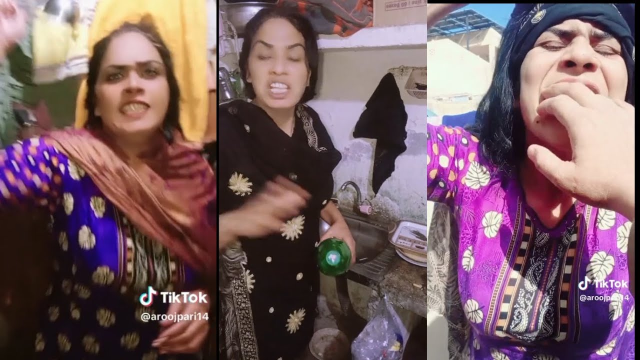 TikTok Funny Video Comedy Video Comedy Video Foryou Arooj Pari Devar Bobby Malik Akram 💞 Girls ...