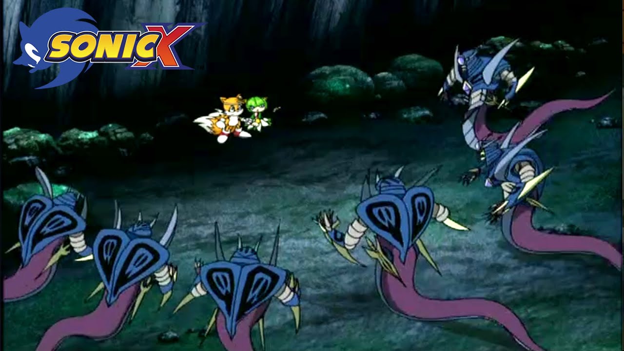 Sonic X | Tails & Cosmo vs. Metarex Vipers - YouTube