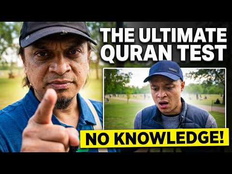 THE ULTIMATE QURAN TEST Missionary No Knowledge Of The Quran ...... MUST WATCH Speaker's Corner