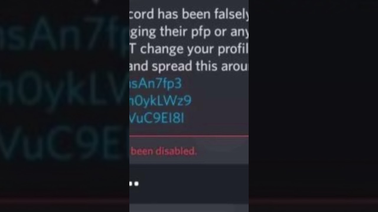 if you change your discord pfp you will get banned. - YouTube