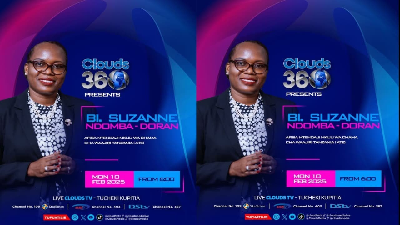 LIVE: NDANI YA CLOUDS 360 NA BI. SUZANNE NDOMBA - DORAN | 10 /02 / 2025 ...