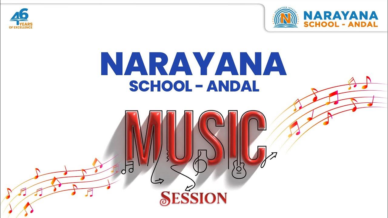 Guitar & Piano Skills in Action Narayana School - Andal - YouTube