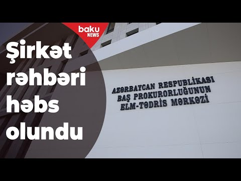 Dələduzluğa görə şirkət rəhbəri həbs olunub - Baku TV