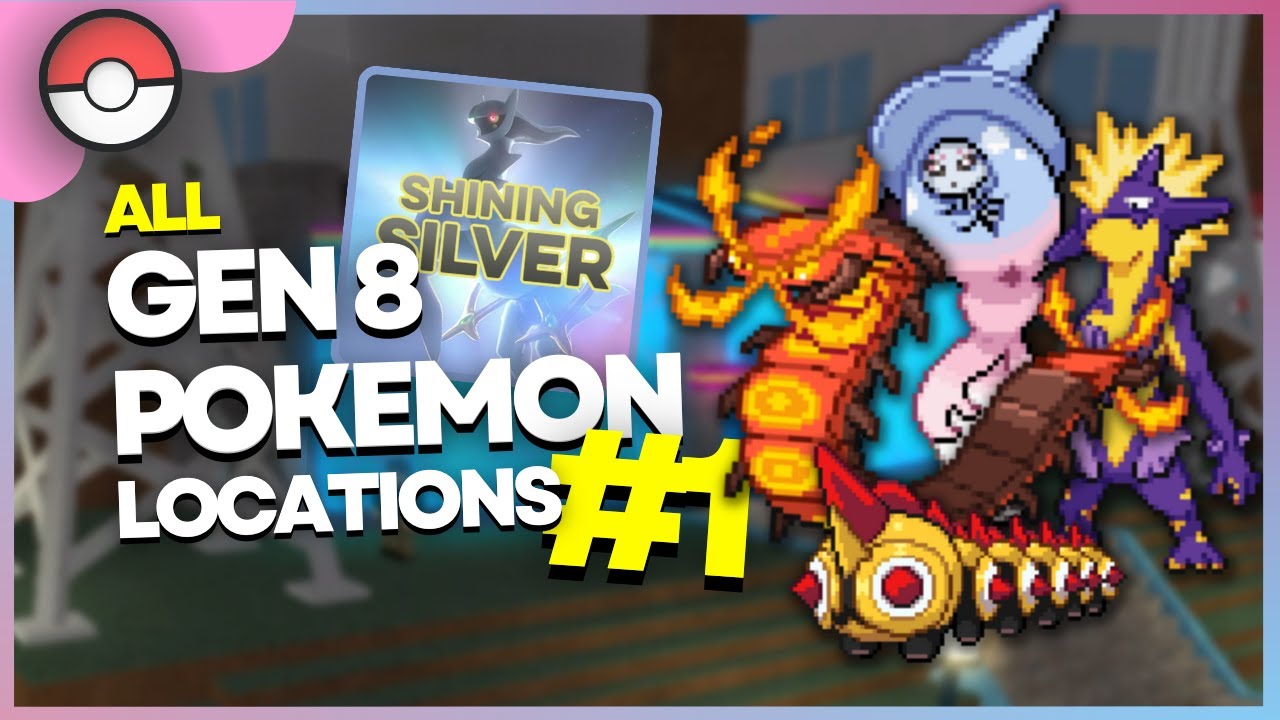 All Gen 8 Pokemon Locations In PSS! #1 | Pokemon Brick Bronze - YouTube