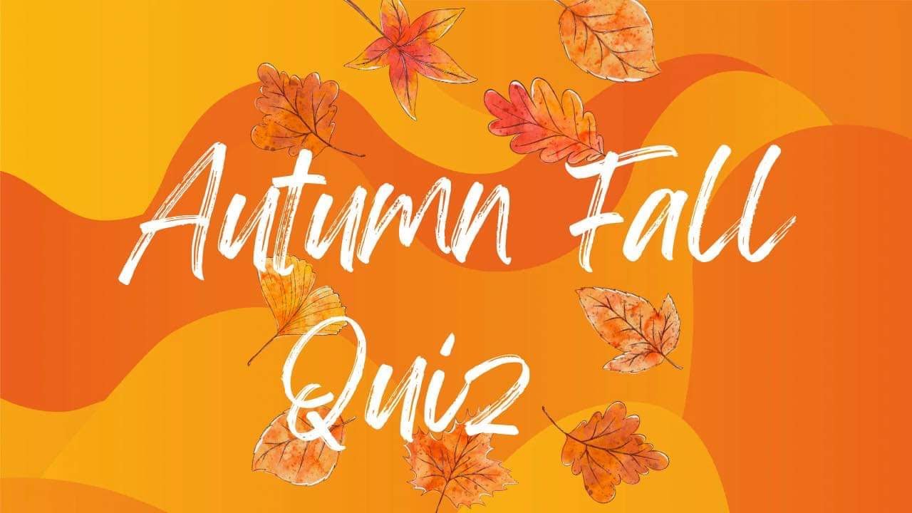 Autumn Fall Quiz 2022 - YouTube