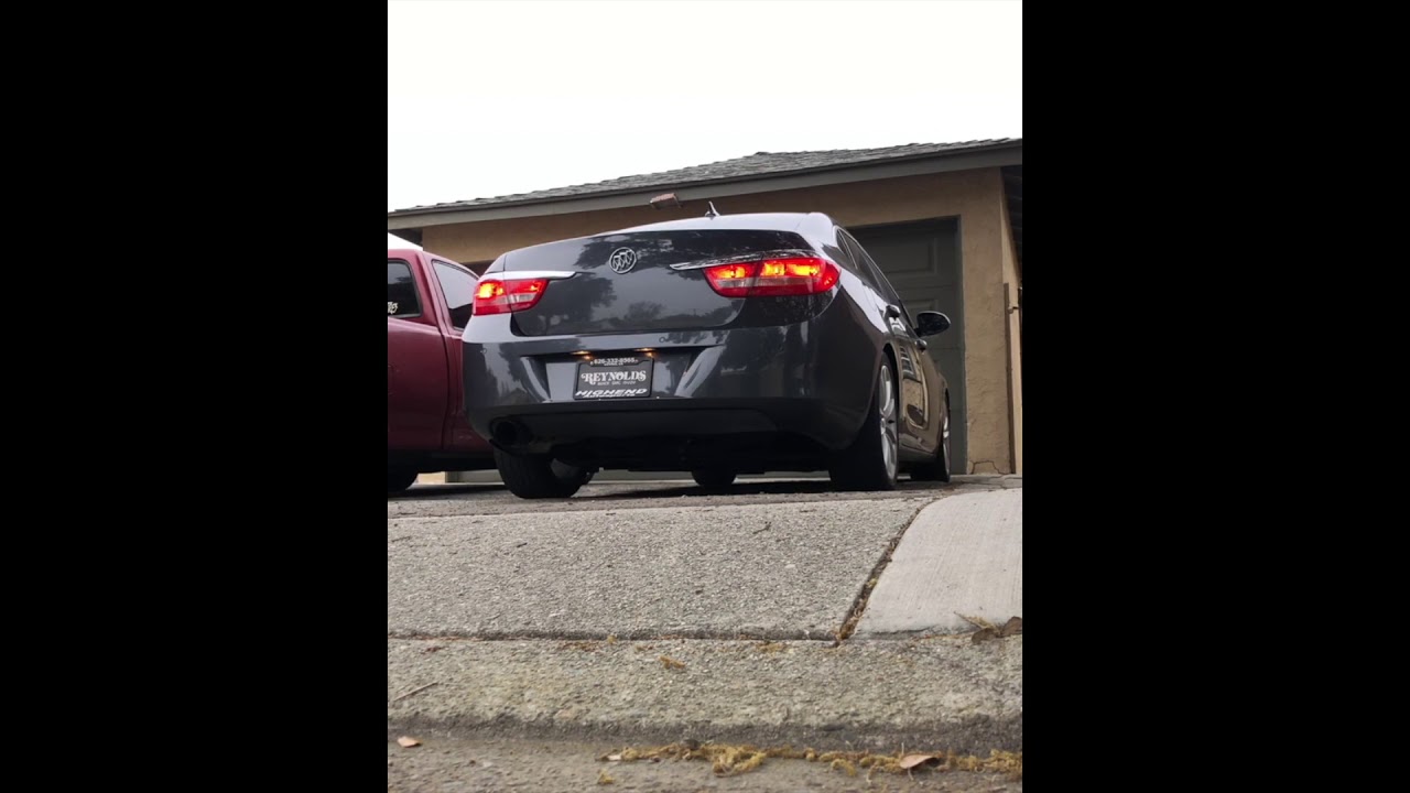 Buick Verano Exhaust - YouTube