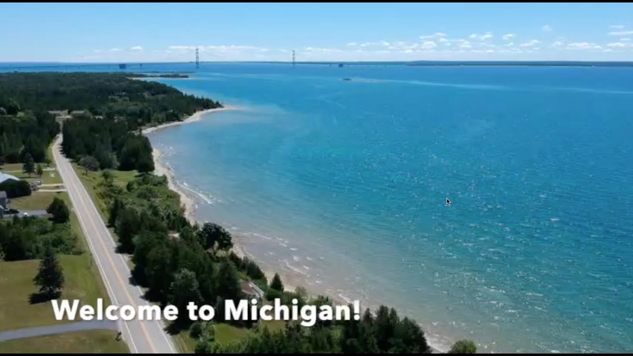 MICHIGAN! - Riding the U.P. of Michigan - YouTube