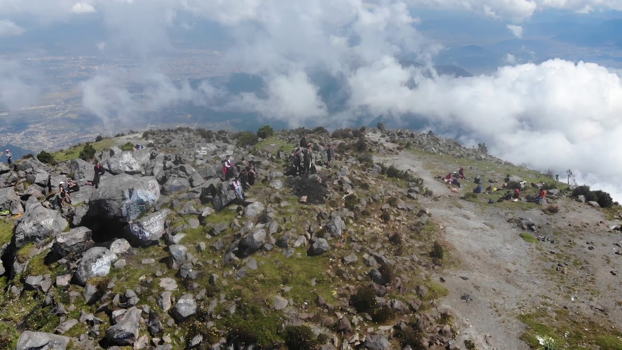Santa Maria Volcano Quetzaltenango Guatemala - YouTube