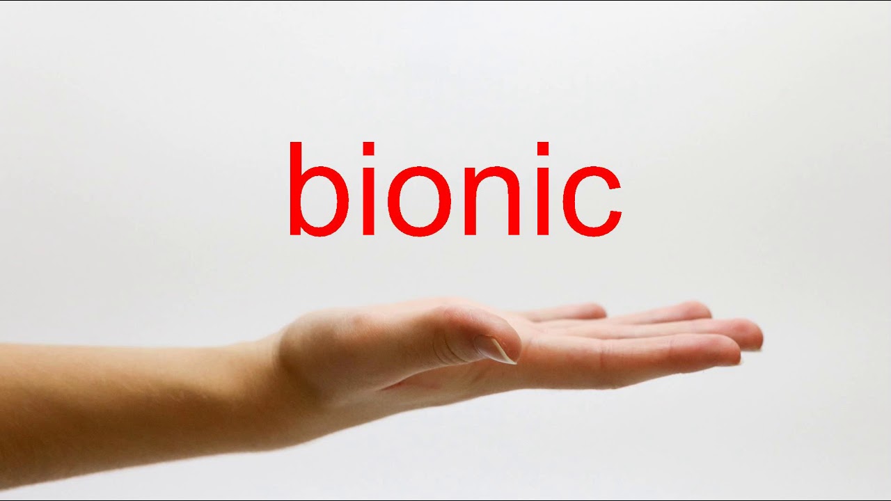 How to Pronounce bionic - American English - YouTube