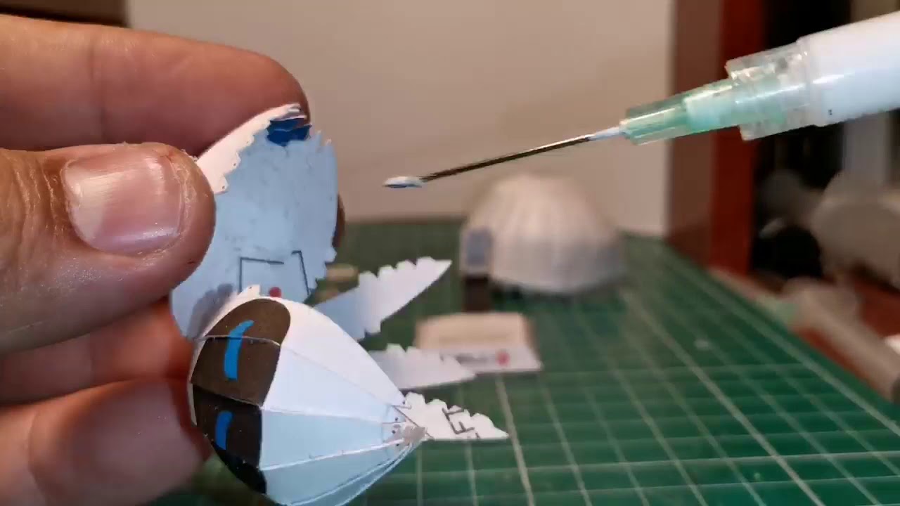Modelado de Eva de Wall-e en papel parte 2 (final) - YouTube