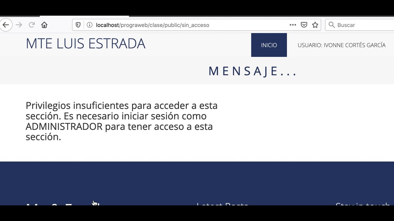 Curso Laravel 73 Parte 9 Session Middleware Sin Auth Para Restringir El Acceso Youtube