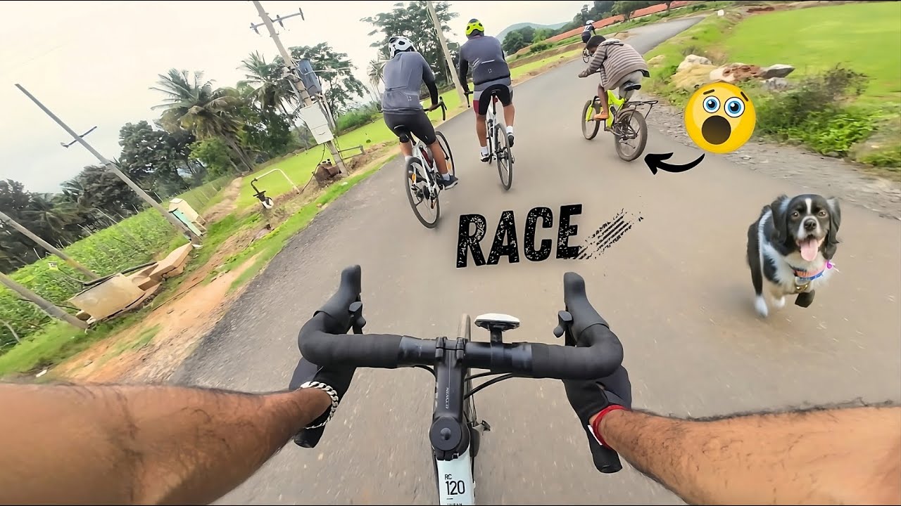 Race lag gyi 😬 Cycle Bangalore to Muninagara Dam | Long Cycle Ride ...