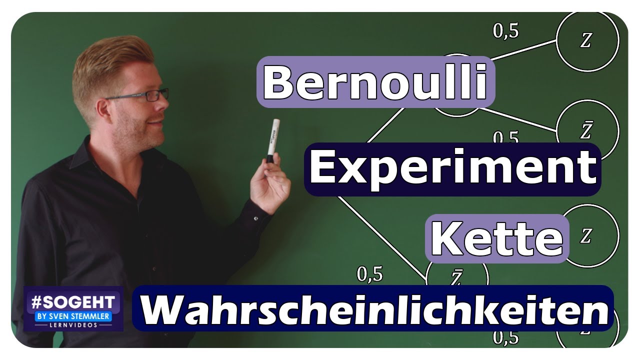 Die Welt der Stochastik: Bernoulli Experiment und Bernoulli Kette erklärt - YouTube